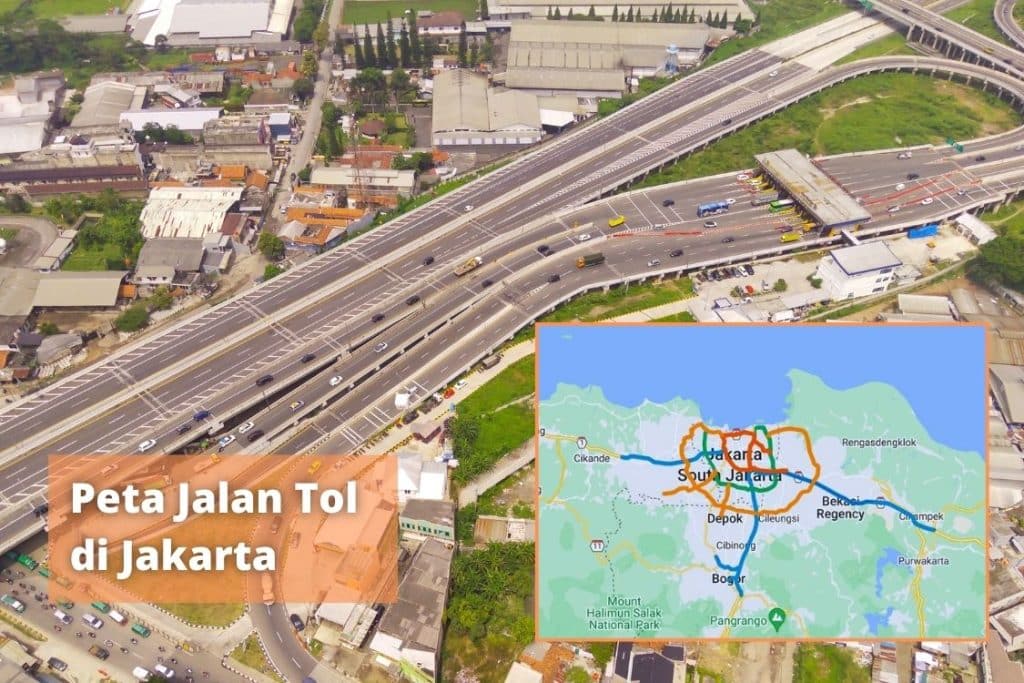 Peta Jalan Tol Jakarta dan Jabodetabek Lengkap, Wajib Tahu!